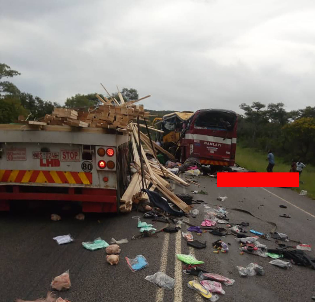 16 killed after bus collides with haulage truck near Mutare - Zimbabwe ...