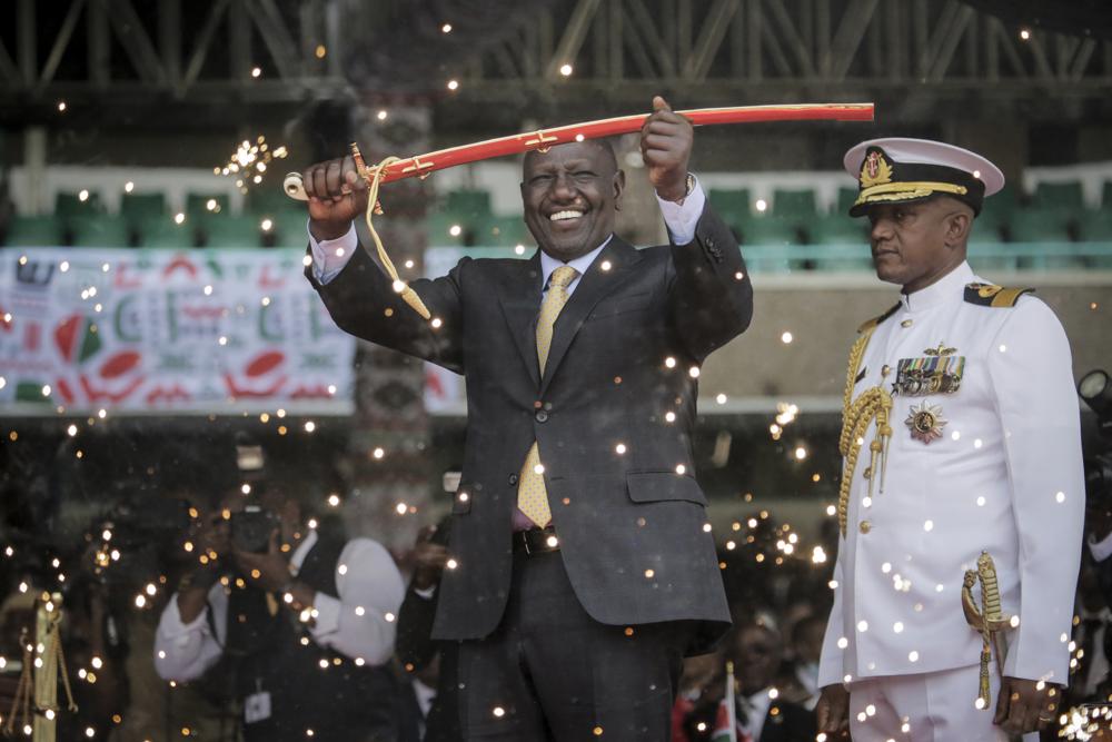 From humble past, William Ruto sworn in as new Kenya President ...