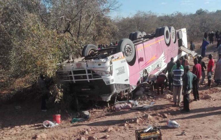 5 people killed after speeding Stallion Cruise bus overturns in Binga ...
