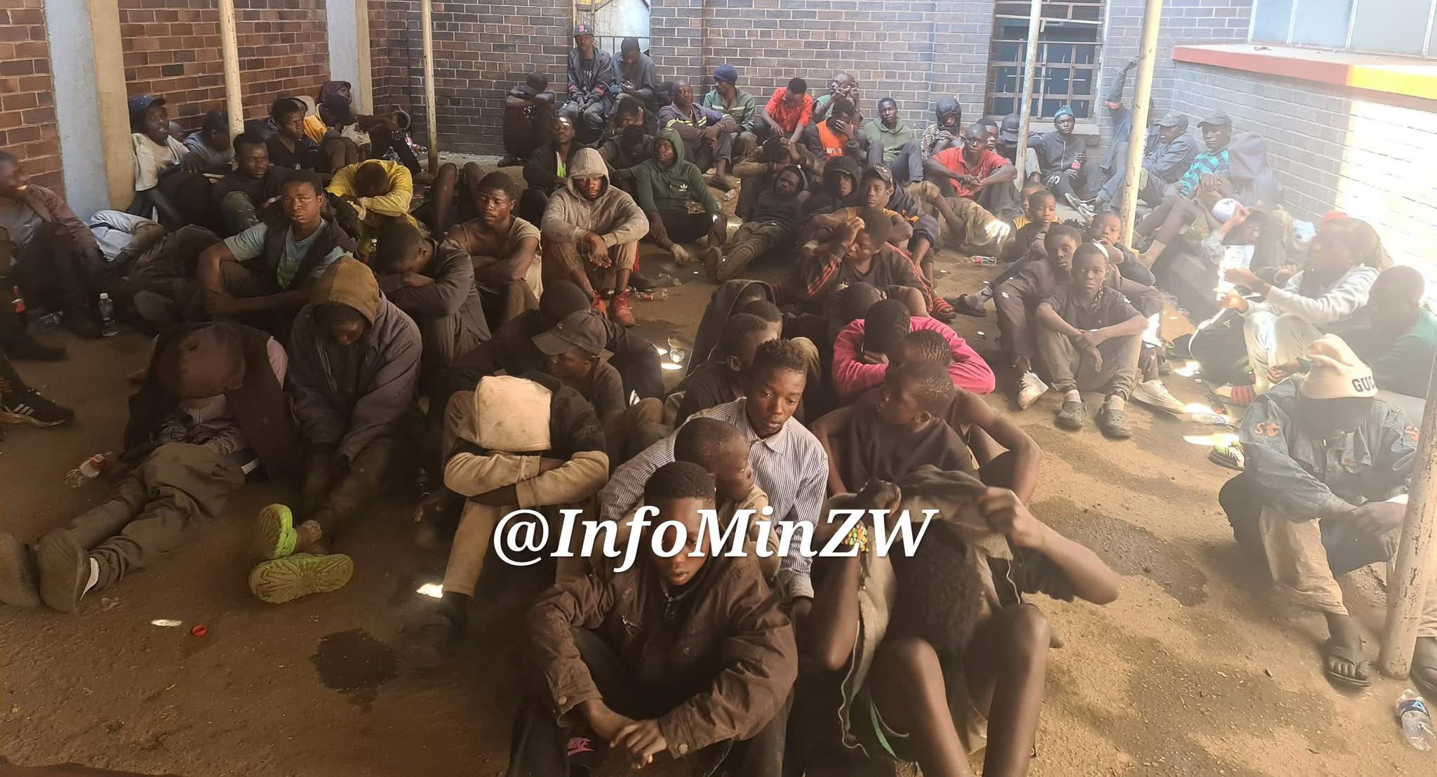 Police round up over 100 homeless people in Harare operation - Zimbabwe ...